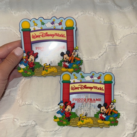 Disney | Accents | Disney Colorful Mickey Photo Frame Set | Poshmark